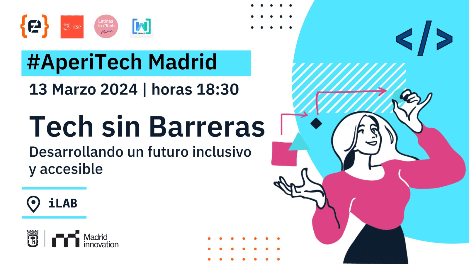AperiTech Madrid – Diversidad, Inclusión y Accesibilidad - Madrid ...
